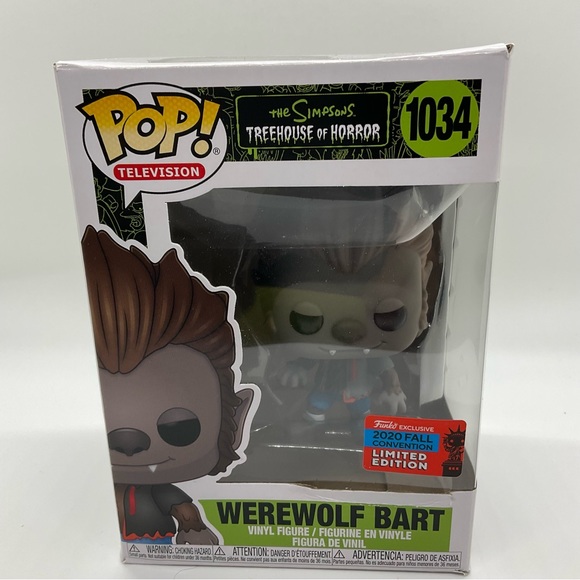 Funko | Toys | Funko Pop The Simpsons Treehouse Of Horror 34 Werewolf ...